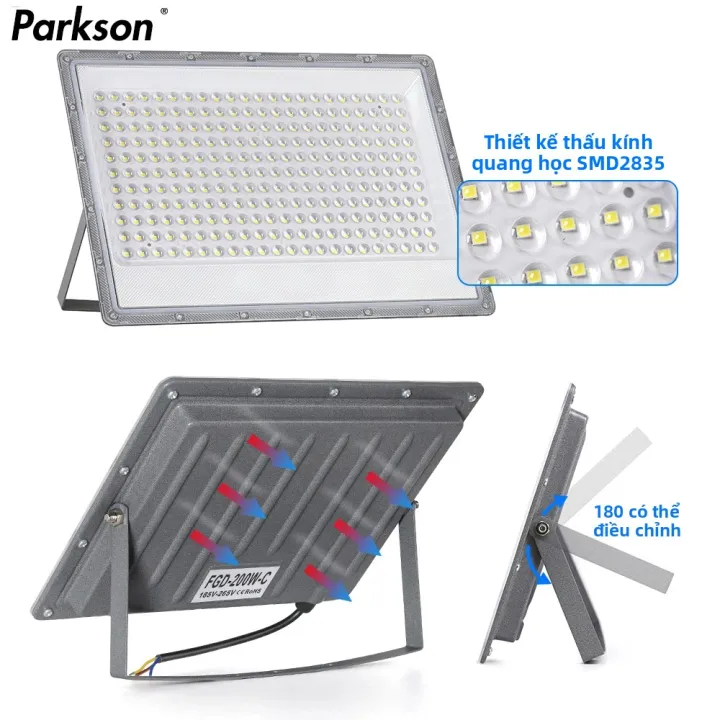 Đèn Pha LED Ngoài Trời 50W-500W IP66 Chống Nước, Đèn Sân Vườn, Đèn ...