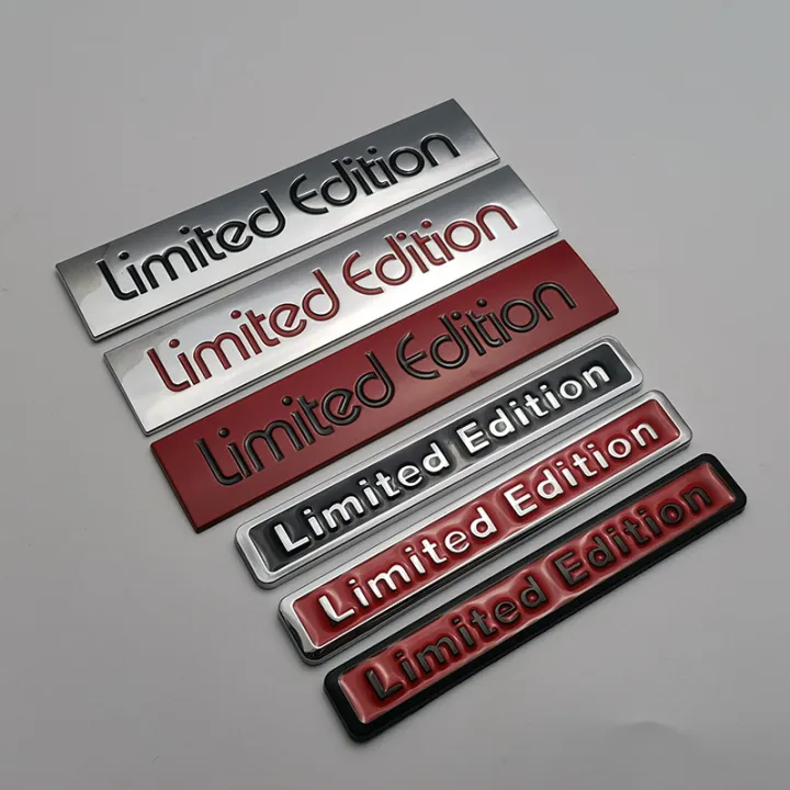 Limited Edition Audi Badge Q7Q5A4LA6LA5 Modification Sticker Car Decal ...