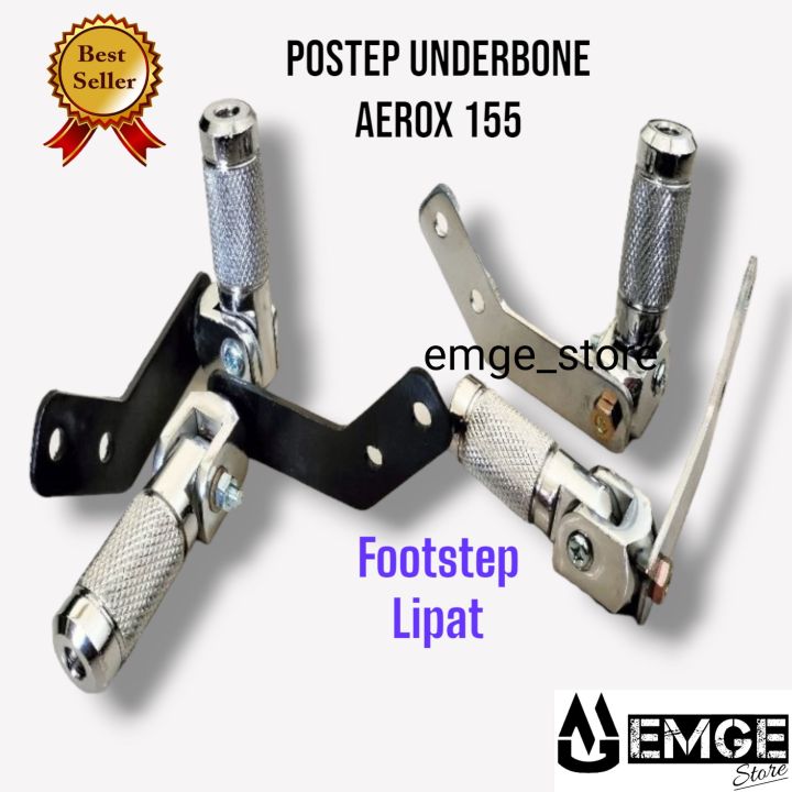 POSTEP UNDERBONE YAMAHA AEROX 155 FOOTSTEP LIPAT AEROX 155 | Lazada ...