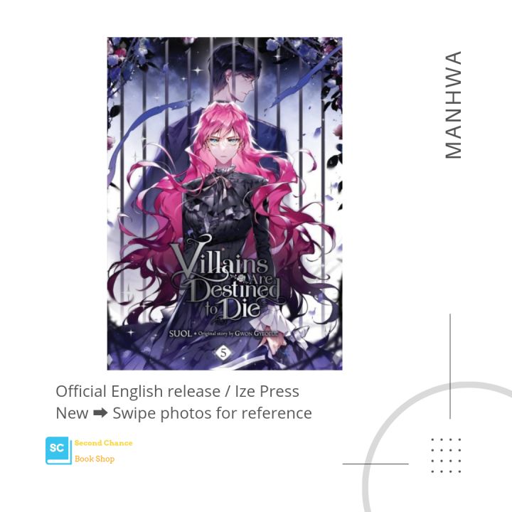[ENG MANHWA] Villains are Destined to Die vol 5 - Suol / Gwon Gyeoeul | Lazada PH