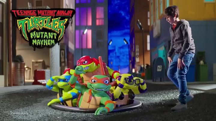Playmates Teenage Mutant Ninja Turtles Mutant Mayhem Raph Don Mikey Leo ...