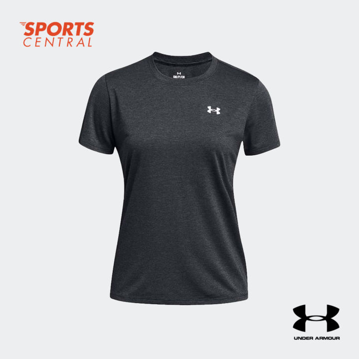 Under Armour Women Tech Bubble SSC 1384232-001 (Black/Castlerock/White ...
