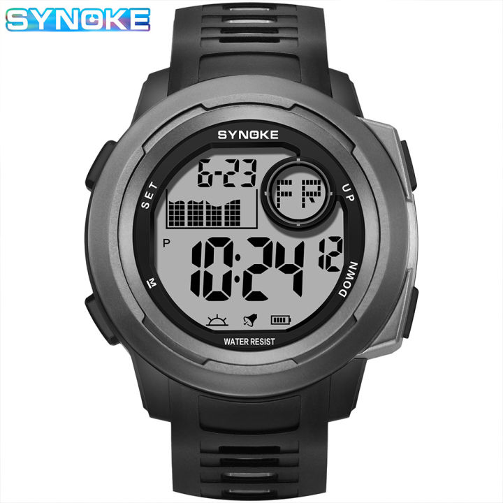Synoke Jam Tangan Digital ทหารกลางแจ้งสำหรับผู้ชายแฟชั่นย้อนยุคนาฬิกา ... Synoke Jam Tangan Digital ทหารกลางแจ้งสำหรับผู้ชายแฟชั่นย้อนยุคนาฬิกา ...