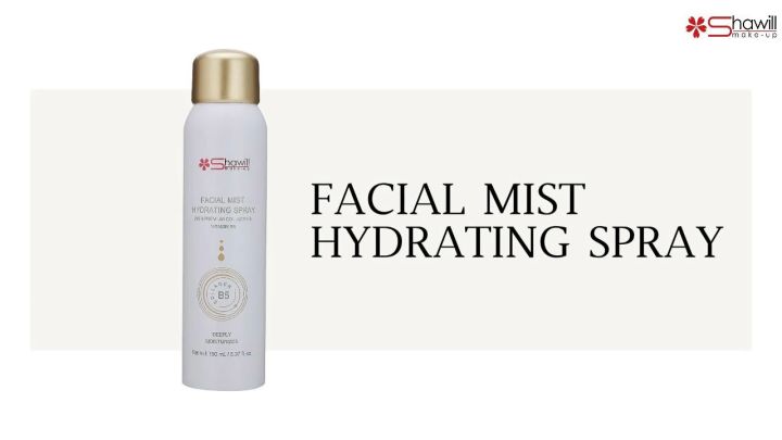 Shawill Makeup Hydrating spray Facial mist spray Vitamin B5 Sodium ...