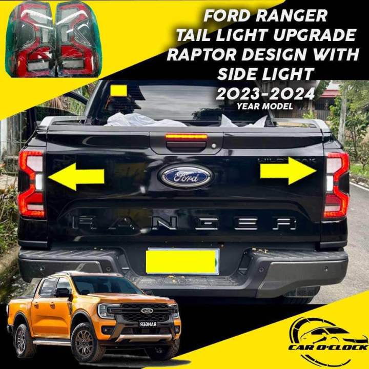 FORD RANGER XLT SPORT WILDTRACK 2023-2024 TAIL LIGHT UPGRADE RAPTOR ...