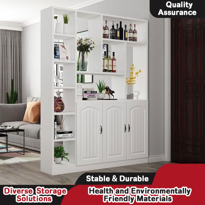 Multi-Layer Entrance Cabinet Multi-Functional Storage Cabinet Partition ...