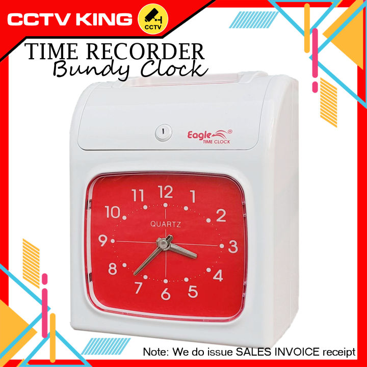 Eagle Time Clock Analog Bundy Clock Time Attendance Keeper Machine ...