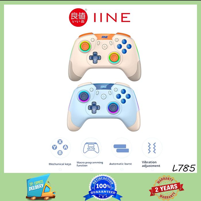 IINE-L785 Switch Pro Switch คอนโทรลเลอร์สวิตช์ไร้สายสำหรับ Nintendo Switch /Lite/oled Switch ...