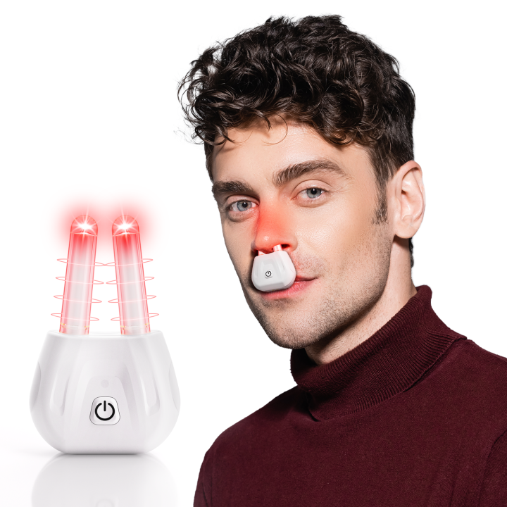 Portable Red Light Nasal Therapy for Nose Rechargeable Red Light Nose ...