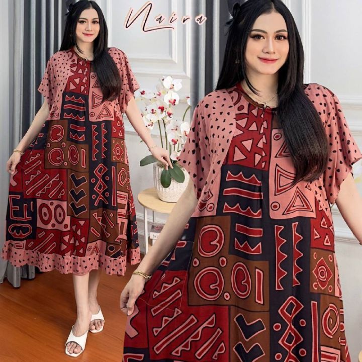 Daster Lolita jumbo Terbaru 2025 Bahan rayon adem dan lembut - Daster ...