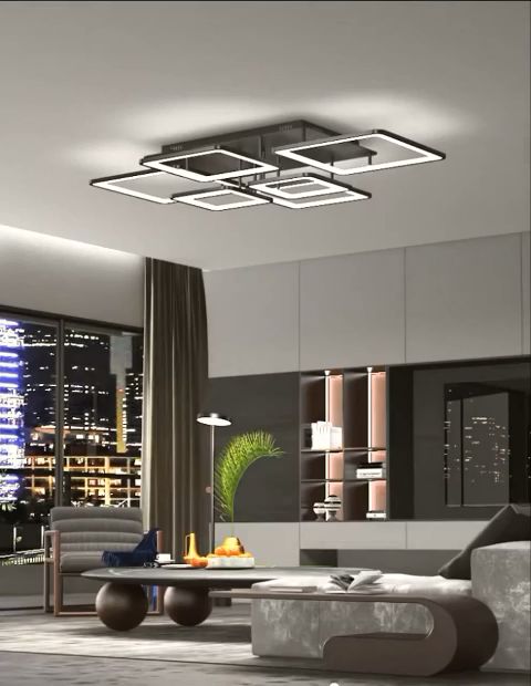 Living room ceiling lamp Bedroom lamp Modern LED Nordic ceiling lamp ...