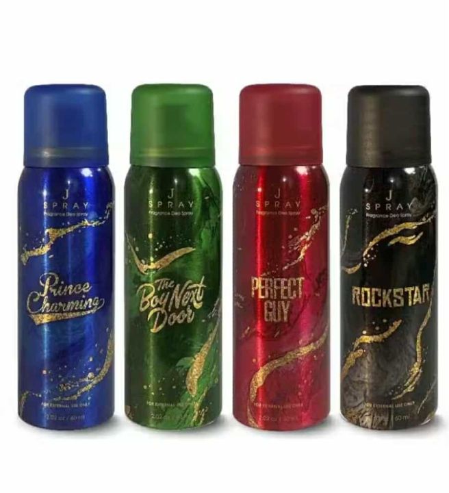 J SPRAY PERFUME 60ml (rackstar) (perfect guy) (the boy next door ...