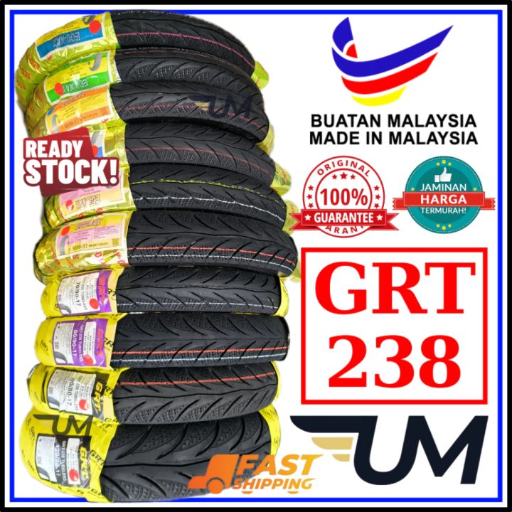 GRT BUNGA DIAMOND TAYAR MOTOSIKAL GRT238 EM238 MOTORCYCLE TYRES | Lazada