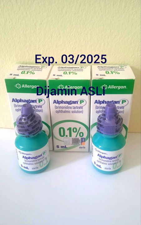Alphagan P, isi 5ml | Lazada Indonesia