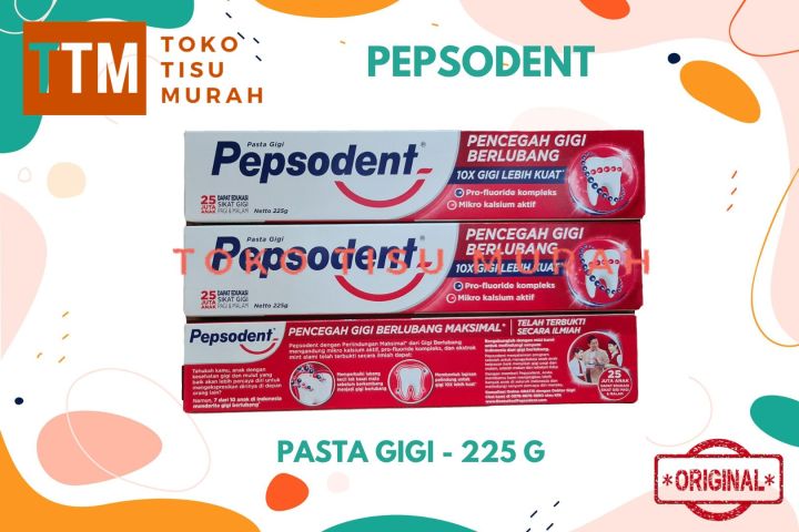 Pepsodent 225 gram | Lazada Indonesia
