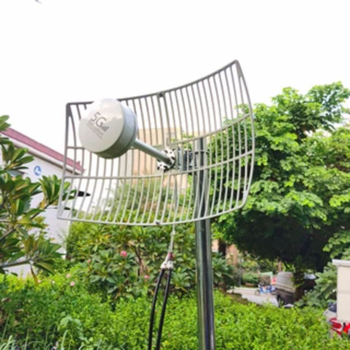 WIFI 4G 5G mimo parabolic antenna /outdoor antenna 2x30dBi 698-6000MHz ...