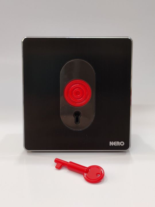 Tombol Alarm Panic button Nero Titanium V11 black | Lazada Indonesia