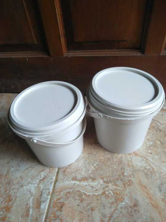 Ember Kecil Ukuran 1 Liter/Ember Plastik Tutup Kecil/Tutup Segel | Lazada Indonesia