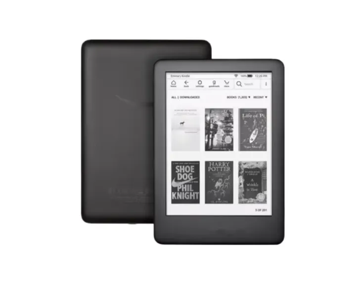 Original Kindle Black 2019 version with a Built-in Front Light, Wi-Fi 4 ...