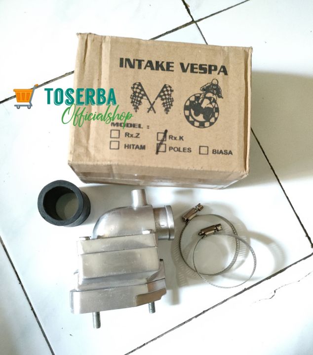 INTEK INTAKE Karburator VESPA Manipol Vespa PX Excel Tanpa Membran ...