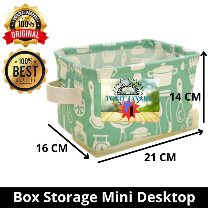 TJ Box Store Mini Dekstop Perlengkapan Rumah Box Tempat Penyimpanan ...