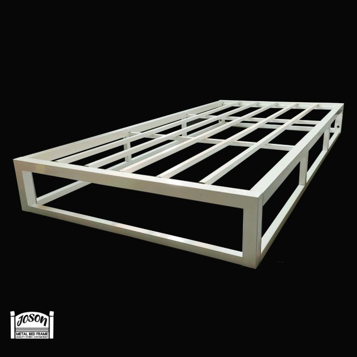 Joson Modern Bed Box Metal Frame, Budget Friendly Single size Metal Bed ...
