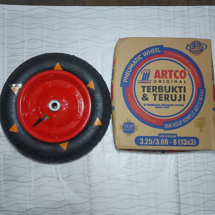 Ban Komplit ARTCO ASLI kereta cor gerobak sorong dorong angkong Ban ... Ban Komplit ARTCO ASLI kereta cor gerobak sorong dorong angkong Ban ...