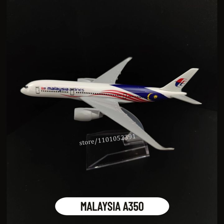 1:400 Metal Aviation Replica, MALAYSIA A350 Airline Scale Airbus ...