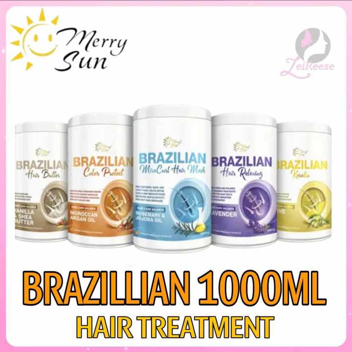 𝐌𝐄𝐑𝐑𝐘 𝐒𝐔𝐍 𝐁𝐑𝐀𝐙𝐈𝐋𝐋𝐈𝐀𝐍 𝐇𝐀𝐈𝐑 𝐓𝐑𝐄𝐀𝐌𝐄𝐍𝐓 1000𝐌𝐋 | Lazada PH