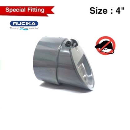 Backflow Valve PVC 4" 4 inch (Close GOT)Flow Valve Fittings RUCIKA PVC ...