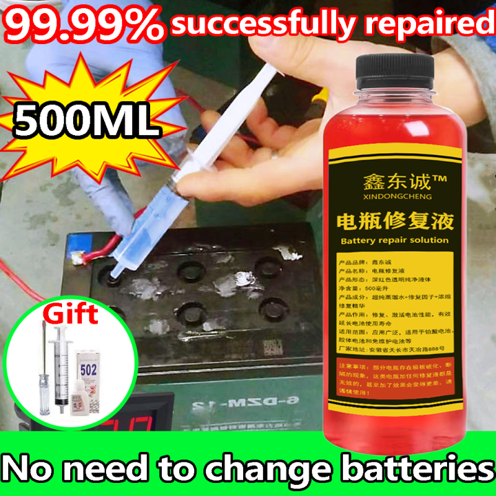 🛵Give away tools👍Battery Repair Solution 500ml repair rate 99.9% ...