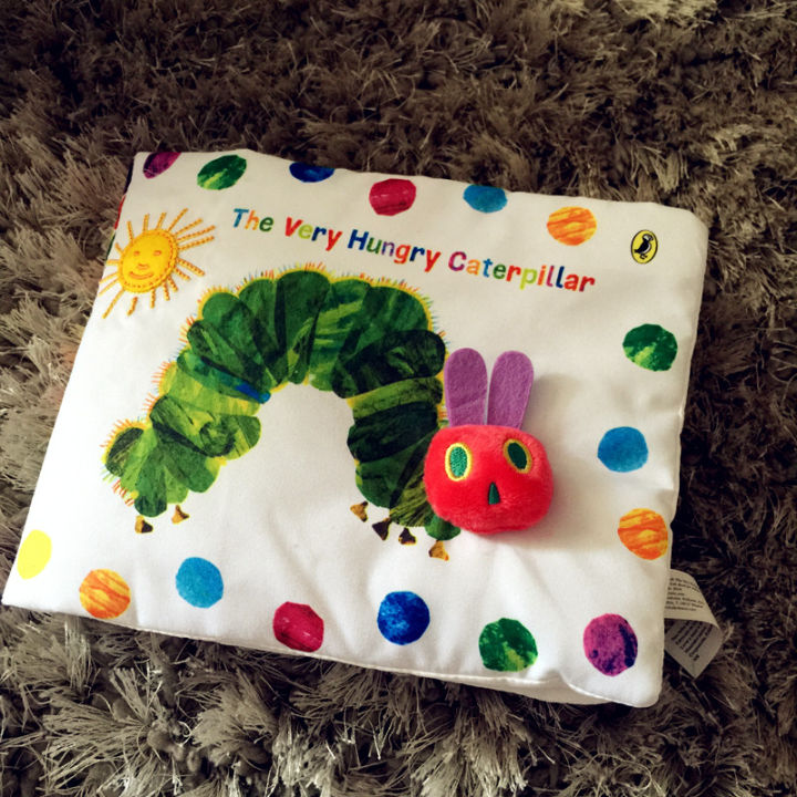 Eric Carle the Very Hungry Caterpillar English 3D Cloth Book ...