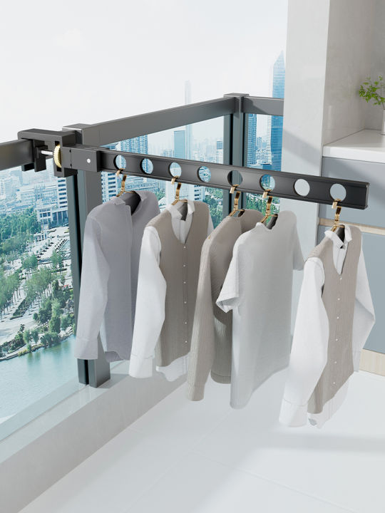 Travel Portable Folding Clothes Drying Rack Hotel Window Balcony ...