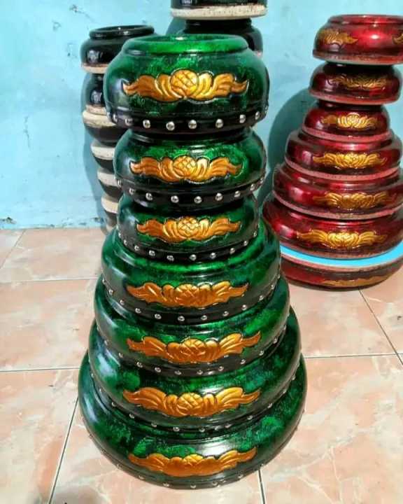 Qosidah isi 8 dengan kecrek tamborin FREE TAS | Lazada Indonesia