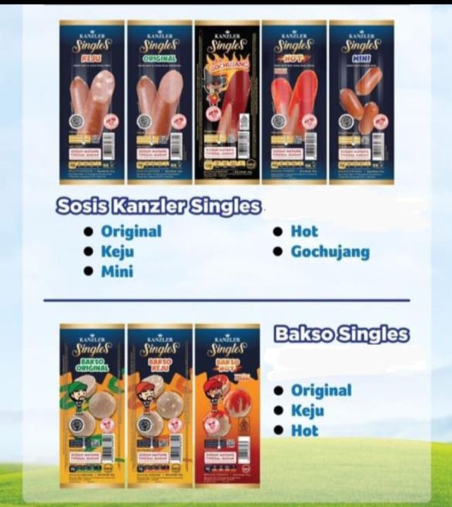 sosis dan bakso kanzler singles ed. Juni 2024 (SATUAN) | Lazada Indonesia