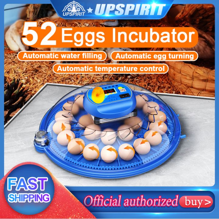 Egg Incubator 52 Eggs Fully Automatic Egg Incubator Intelligent Digital ...