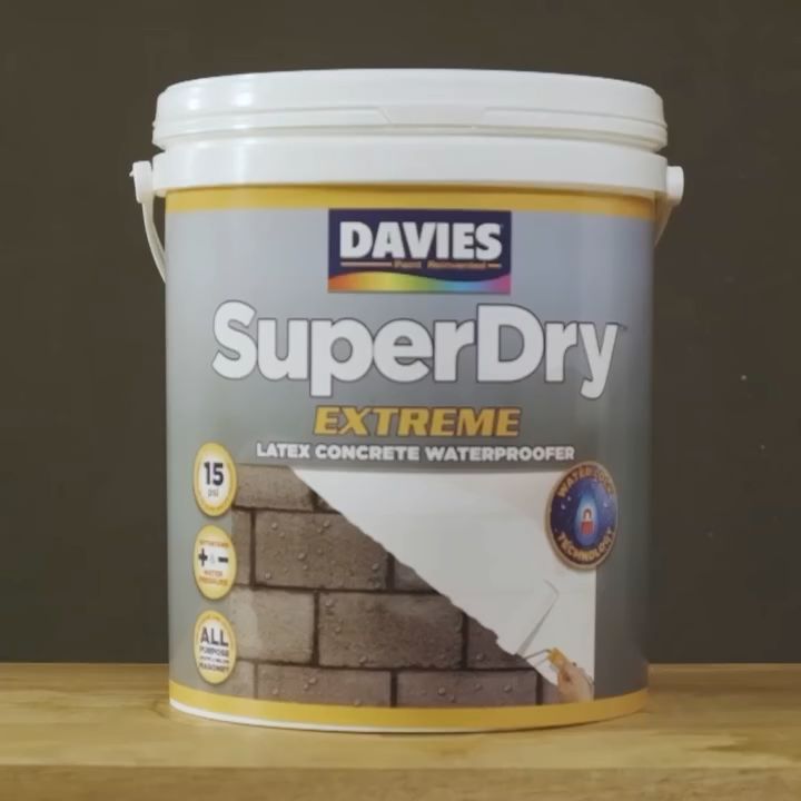 DAVIES SUPERDRY EXTREME WATERPROOFING PAINT | Lazada PH