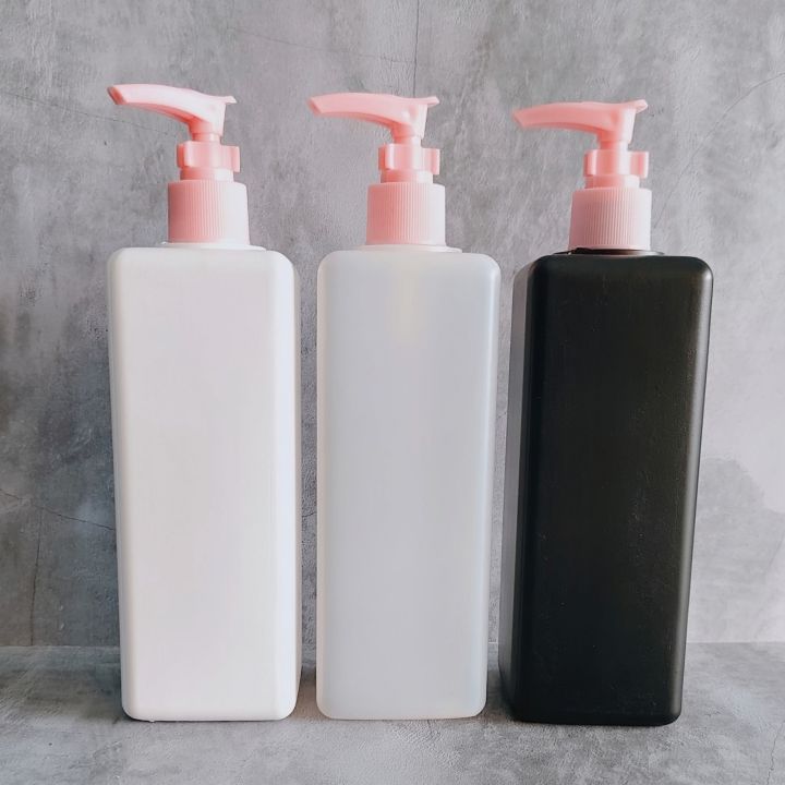 Botol Pump 500 ml hdpe kotak Pump Capit Pink Terbaru | Lazada Indonesia