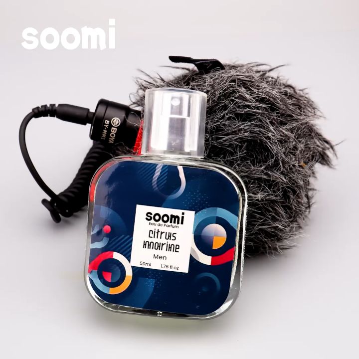 Citrus Marine Soomi Perfume Scent Oil-Rich Long Lasting Perfume for Men ...