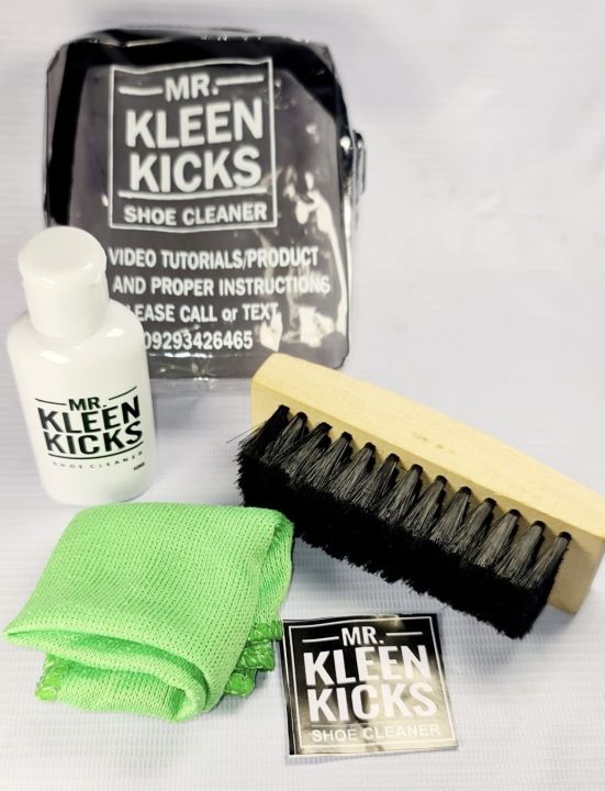 Shoe and Bag Cleaner Basic Kit by MrKleenkicks | Lazada PH