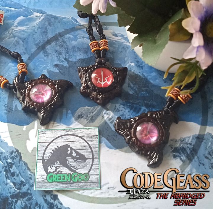 Glass Code Geass Eye Necklace | Lazada PH