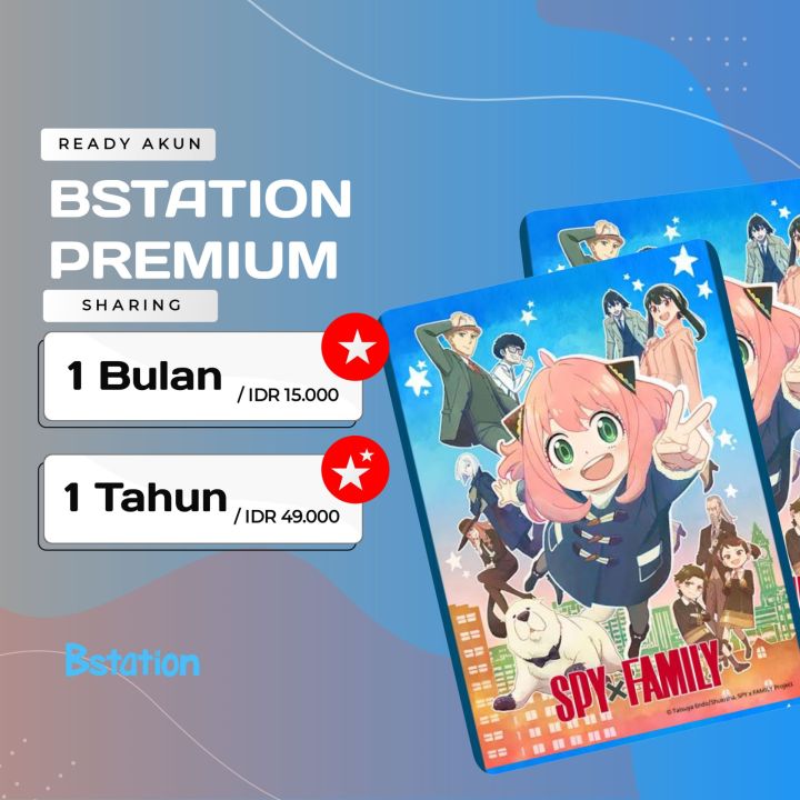 Bstation Premium Sharing Nonton Streaming Anime Terlengkap | Lazada ...