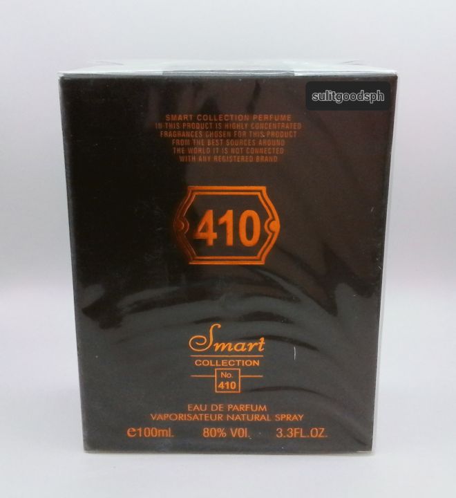 SMART COLLECTION PERFUME NO.410 100 ML EDP FOR MEN | Lazada PH