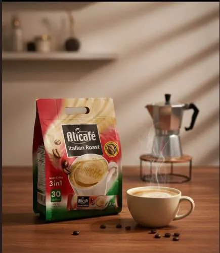 Alicafe Italian Roast Coffee 3 in 1 sticks/Accept COClassic Coffee 30 ...