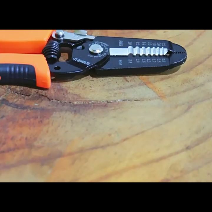Professional 7-In-1 Wire Stripper/Wire Crimping Tool, Wire Cutter, Wire ...