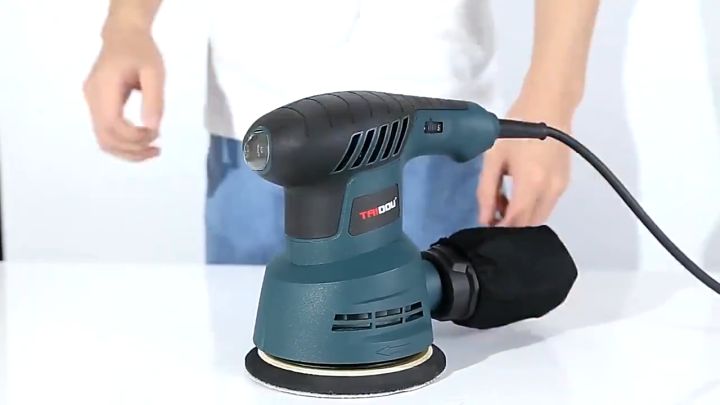 5" 300W Sanding Machine Car Polisher 6 Speed Random Orbital Sander ...