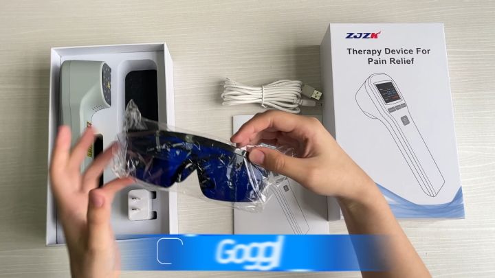 ZJZK 4X808nm 16X650nm Cold Laser Therapy Relief Pain Cervical ...