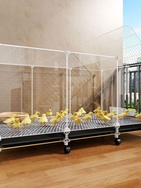 Large Automatic Cleaning Chicken Cage Wire Mesh Home Outdoor Balcony ...