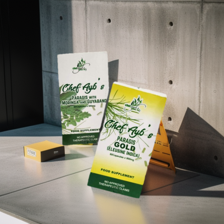Chef Aybs Dynamic Duo Capsule || Paragis with Moringa and Guyabano ...