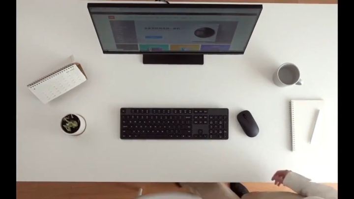 Xiaomi Mijia Wireless Keyboard And Mouse Set Silent Mouse 2 4ghz